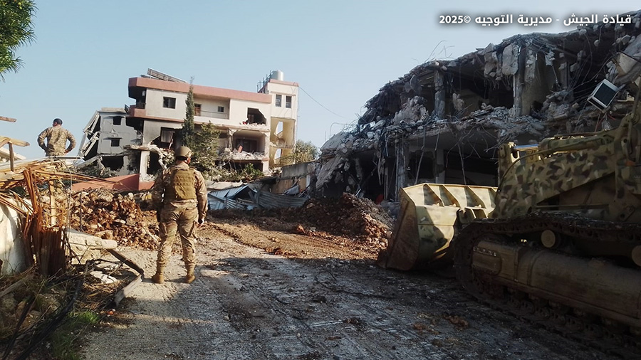 Deployment of Army Units to Position in Ras al Naqoura, Alma al Shaab ...