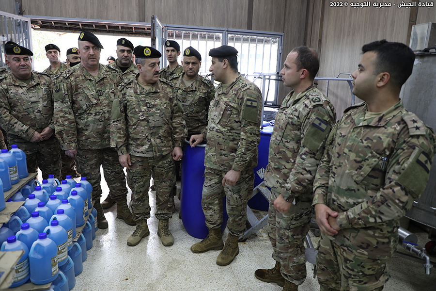 The Chief of staff visits the Logistic Brigade – Kfarshima | الموقع ...