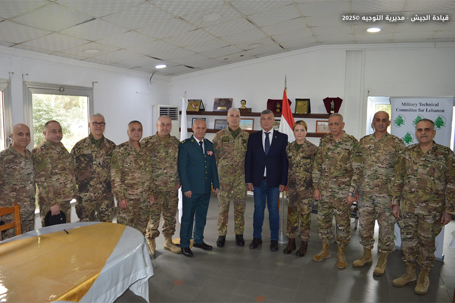 Receipt of a Donation from the Military Technical Committee for Lebanon ...