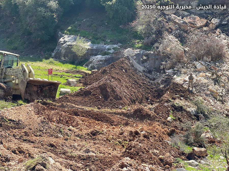 Removal of Earthen Berm, Barbed Wire, and Filling of Enemy's Trench in ...