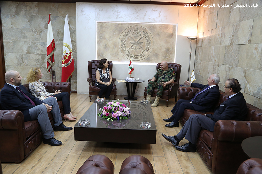 Visitors of the Armed Forces Commander General Joseph Aoun | الموقع ...