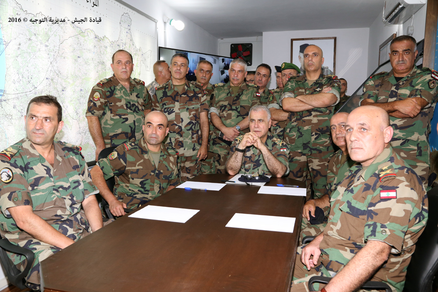 The LAF Commander toured the military units deployed in Tripoli and its ...