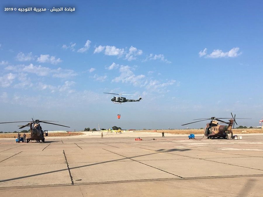 LAF units and helicopters continue to extinguish fires | الموقع الرسمي ...