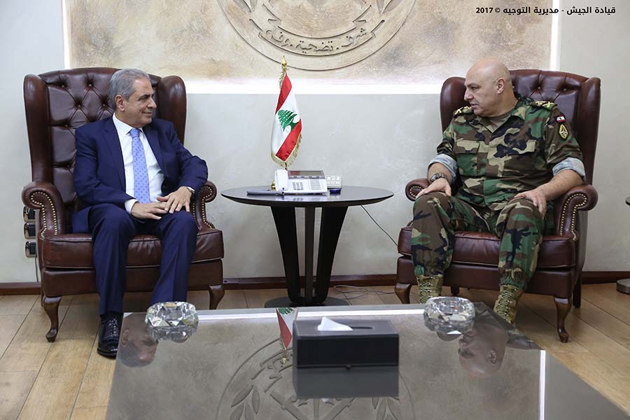 Visitors of the Armed Forces Commander General Joseph Aoun | الموقع ...