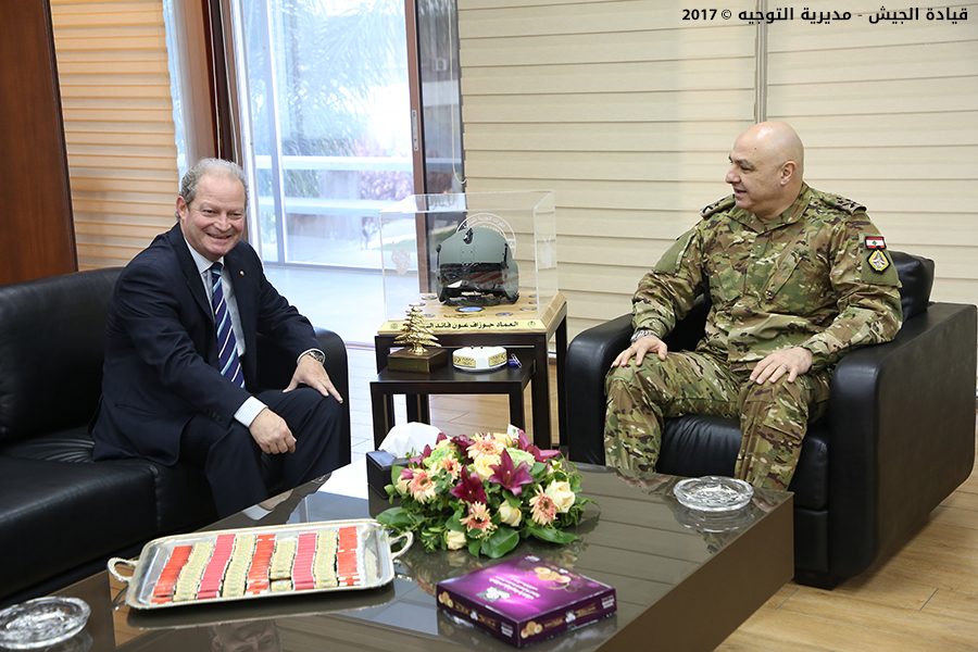 Visitors of the Armed Forces Commander General Joseph Aoun | الموقع ...