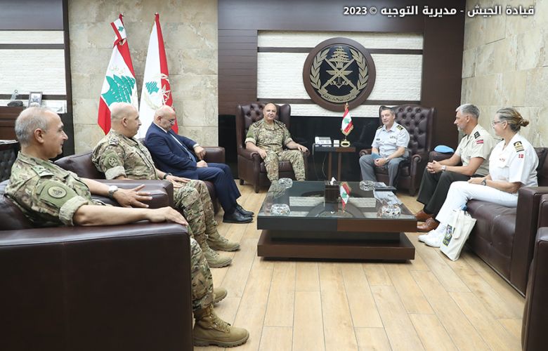 Visiteurs du général Aoun | الموقع الرسمي للجيش اللبناني