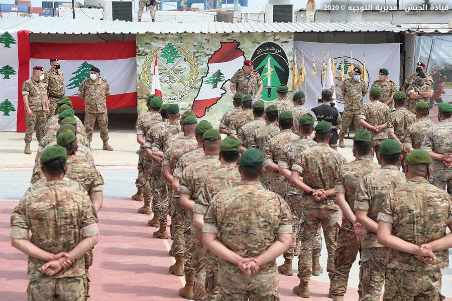 General Aoun visited LAF units stationed in the north of Lebanon ...