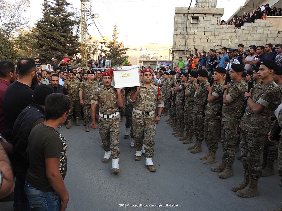 Funeral Of The Martyr Sergeant Qassem Mohammad Wehbe | الموقع الرسمي ...